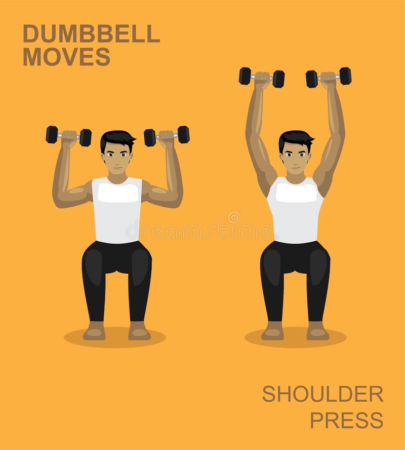 Shoulder Press Stock Illustrations – 416 Shoulder Press Stock ...