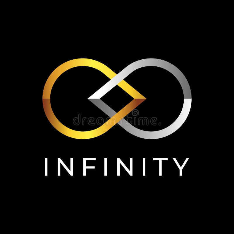 Infinity Logo Golden Vector Stock Illustrations – 1,569 Infinity Logo ...
