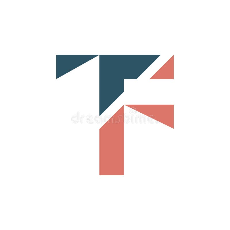 Initial Letter Tf Logo or Ft Logo Vector Design Template Stock Vector ...