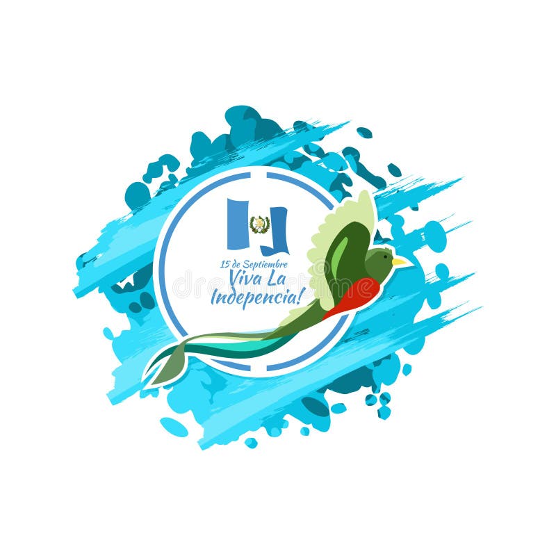 September 15, Independence Day of Guatemala Stock Vector - Illustration ...