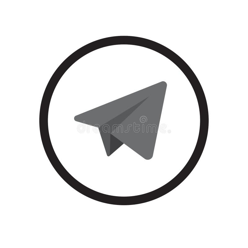 Paperfly stock vector. Illustration of vector, icon - 194801758