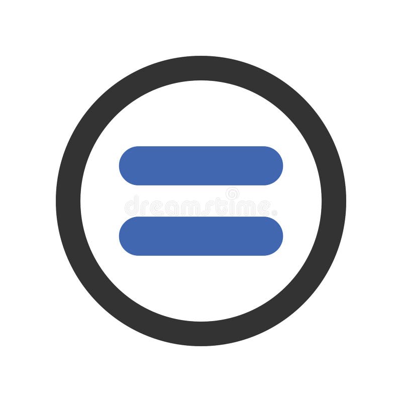 Equal icon design vector stock vector. Illustration of modern - 194820283