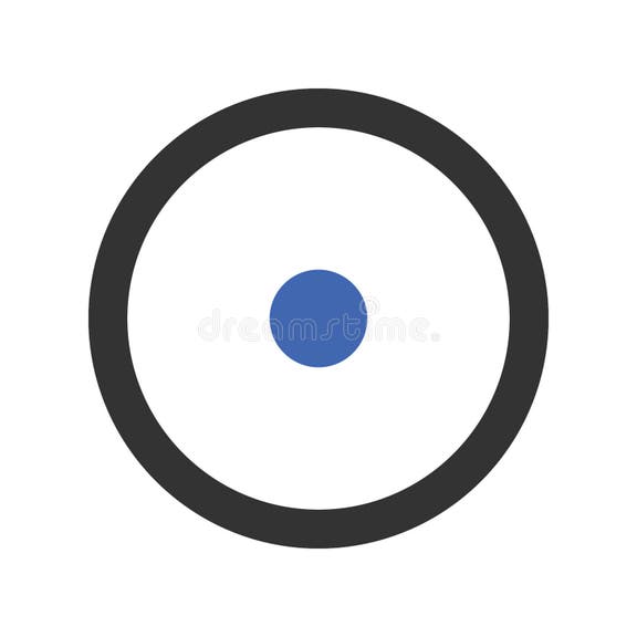 Full stop point icon stock vector. Illustration of design - 194820284