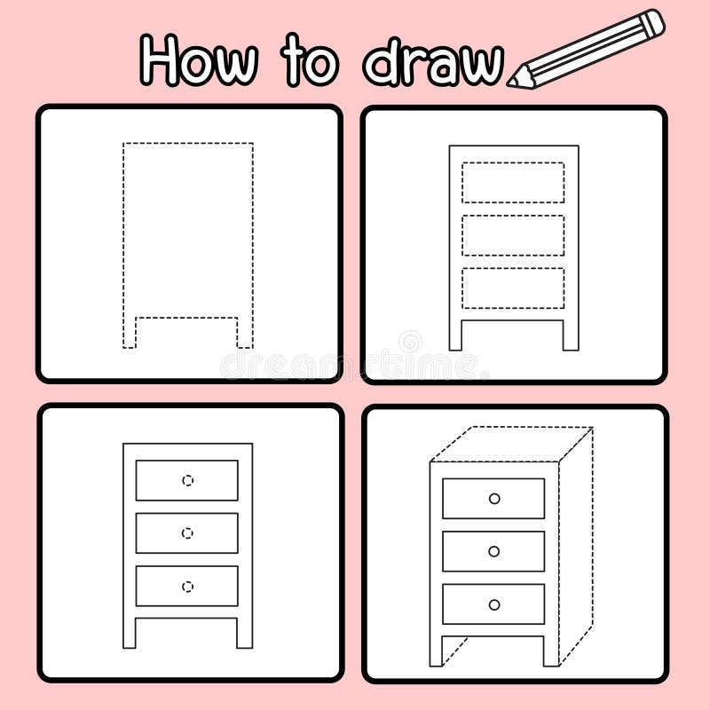 Illustrator of How To Draw Three Editorial Image - Illustration of ...