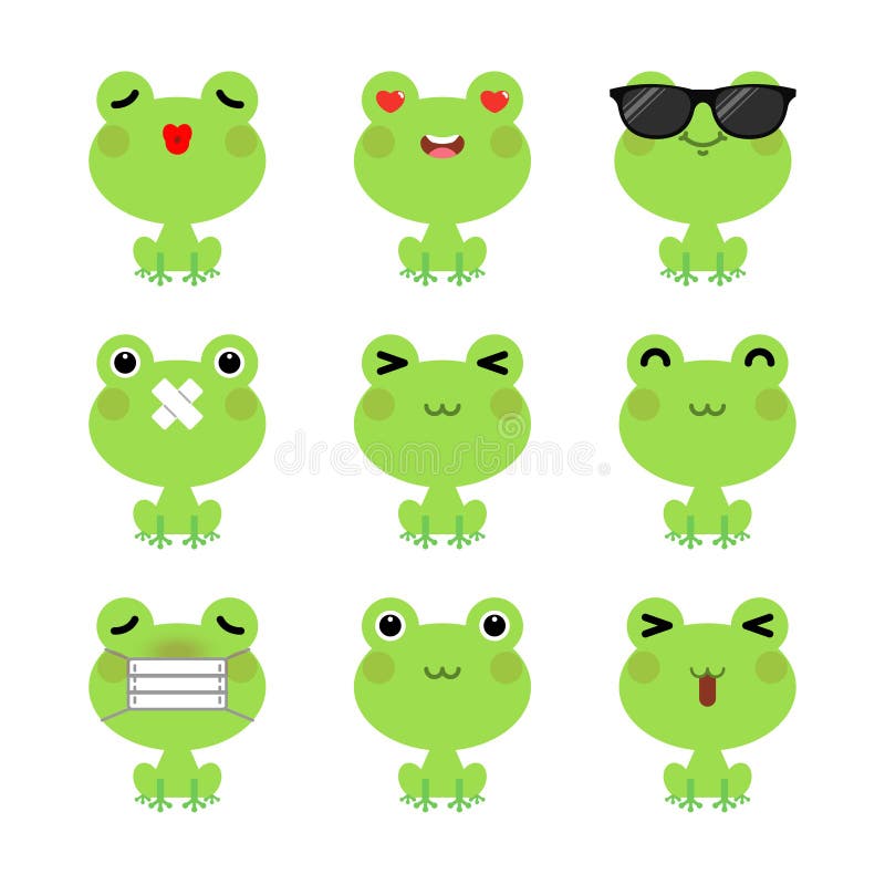 Frog Emoji Stock Illustrations – 406 Frog Emoji Stock Illustrations ...
