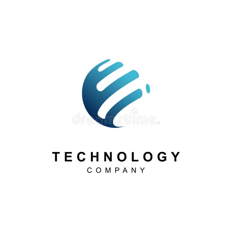 Abstract Technology Logo Symbol Stock Vector - Illustration of internet ...