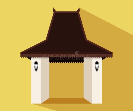 Joglo Stock Illustrations – 82 Joglo Stock Illustrations, Vectors ...