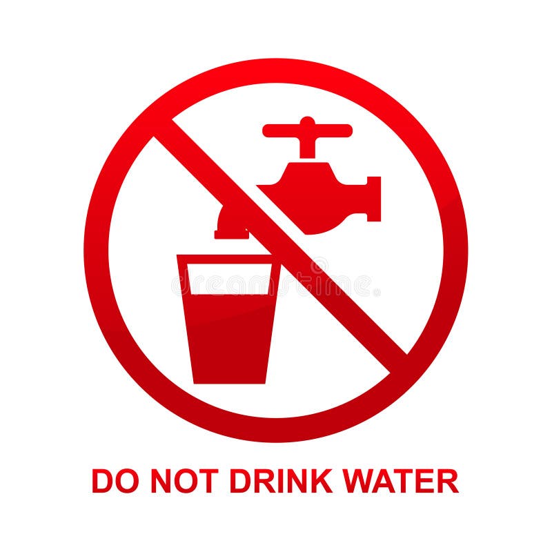 Do Not Drink Water Stock Illustrations – 592 Do Not Drink Water Stock ...