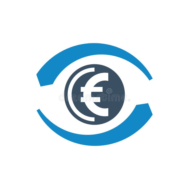 Euro Exchange Currency Investment Banking Finance Coin Icon Vector ...