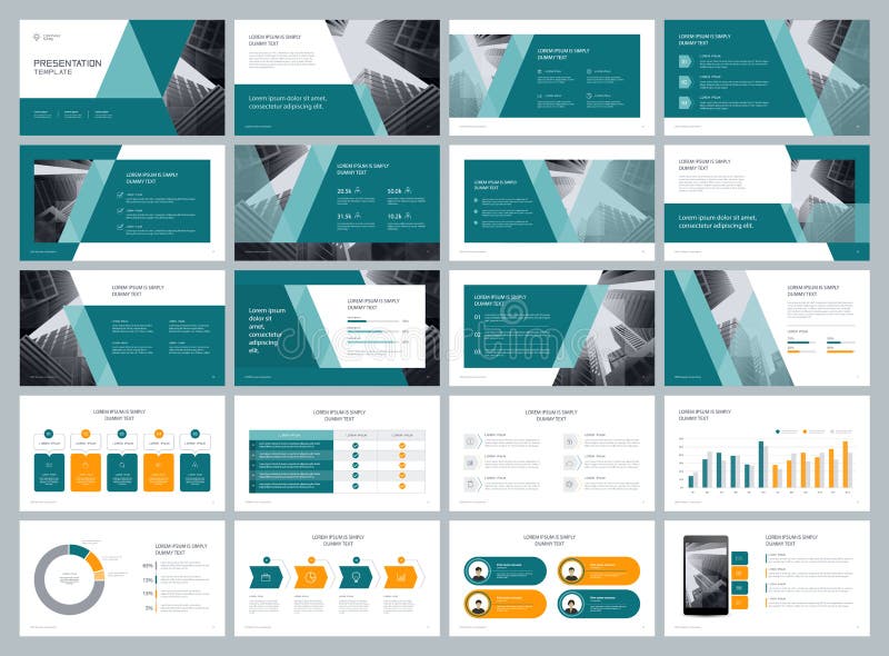 Template Presentation Design and Page Layout Design Stock Vector ...