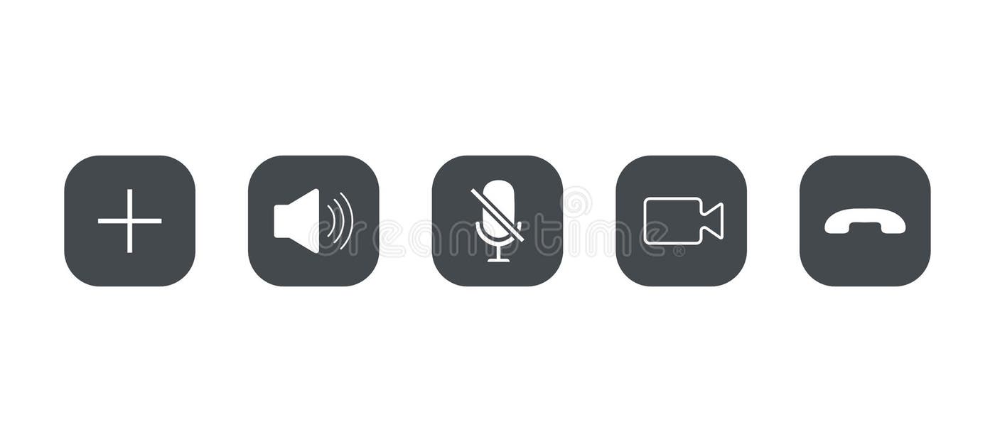 Zoom Call Icons Stock Illustrations – 846 Zoom Call Icons Stock ...