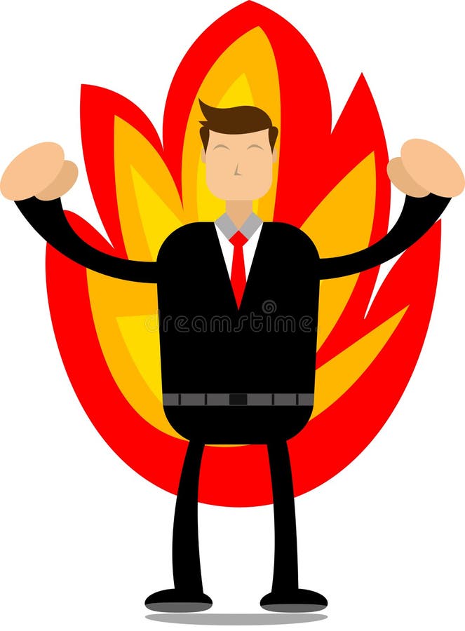 Passionate Businessman Stock Illustrations – 160 Passionate Businessman ...