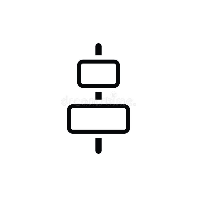 Basic Editing Tools Alignment Stock Vector - Illustration of computer ...