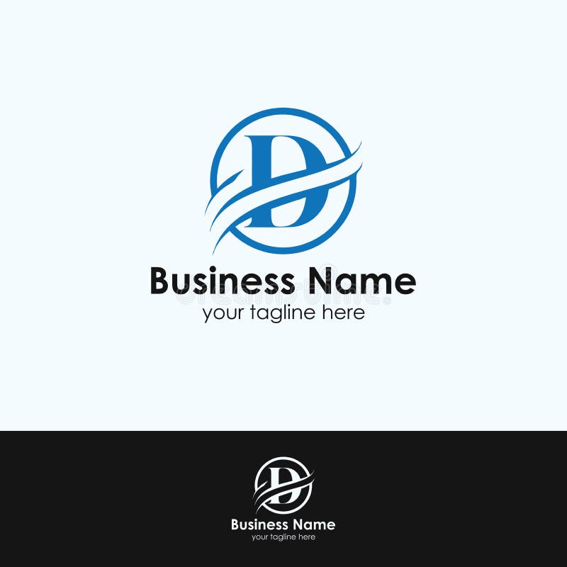 Letter D Logo Template for Your Business Stock Illustration ...