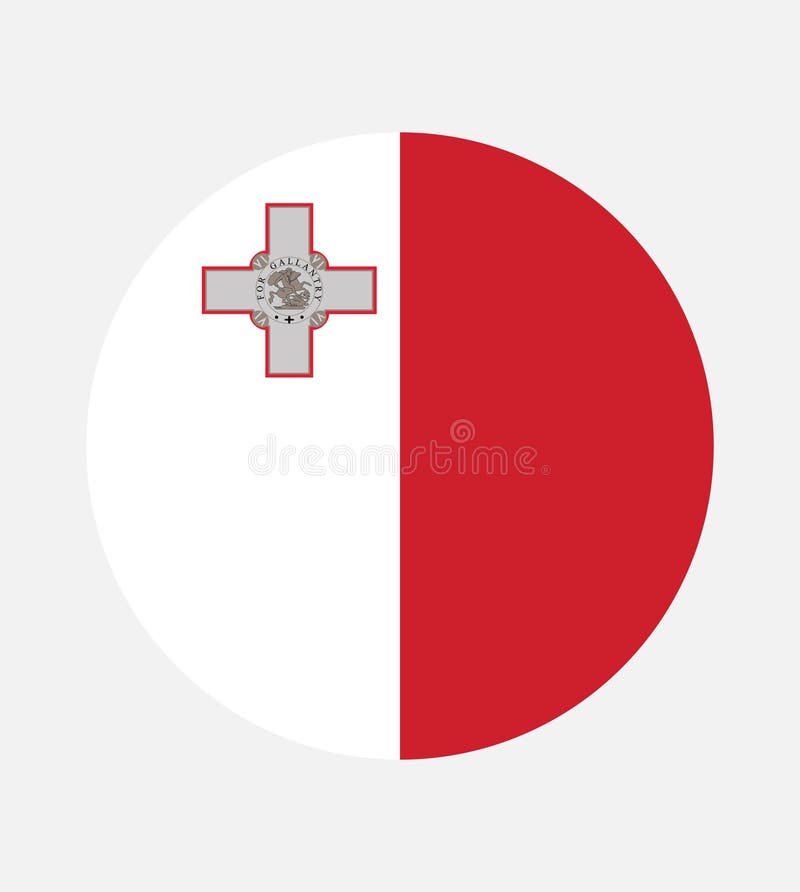National Malta Flag, Official Colors and Proportion Correctly. National ...