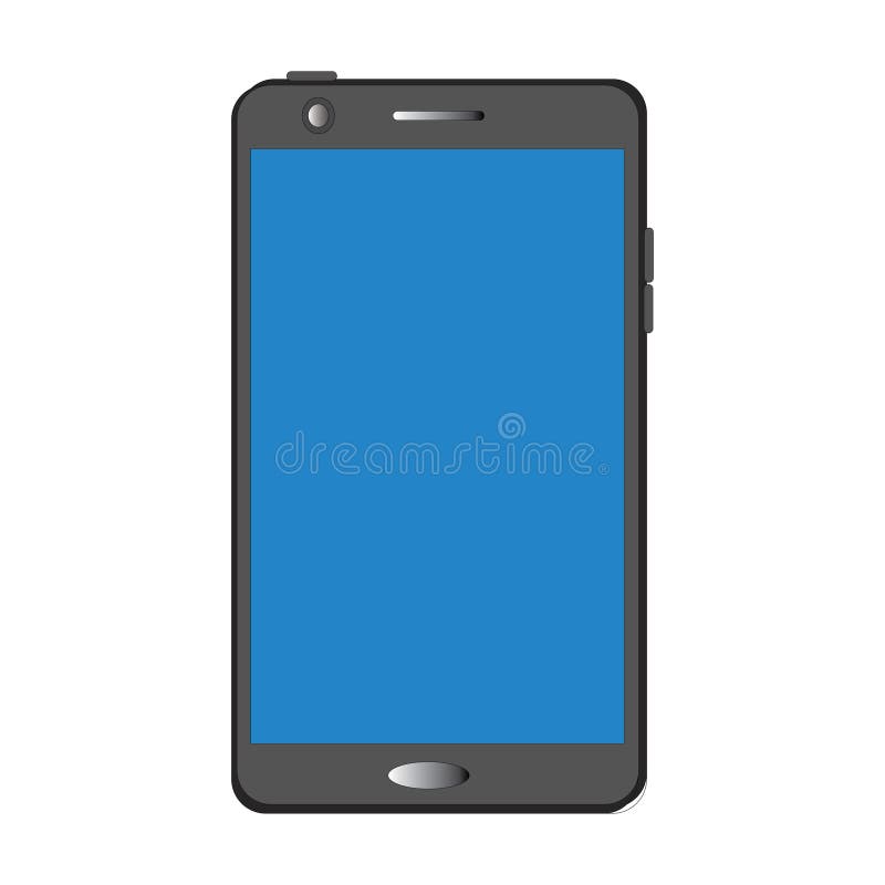 Beautiful Mobile Phone Design Stock Illustration - Illustration of ...