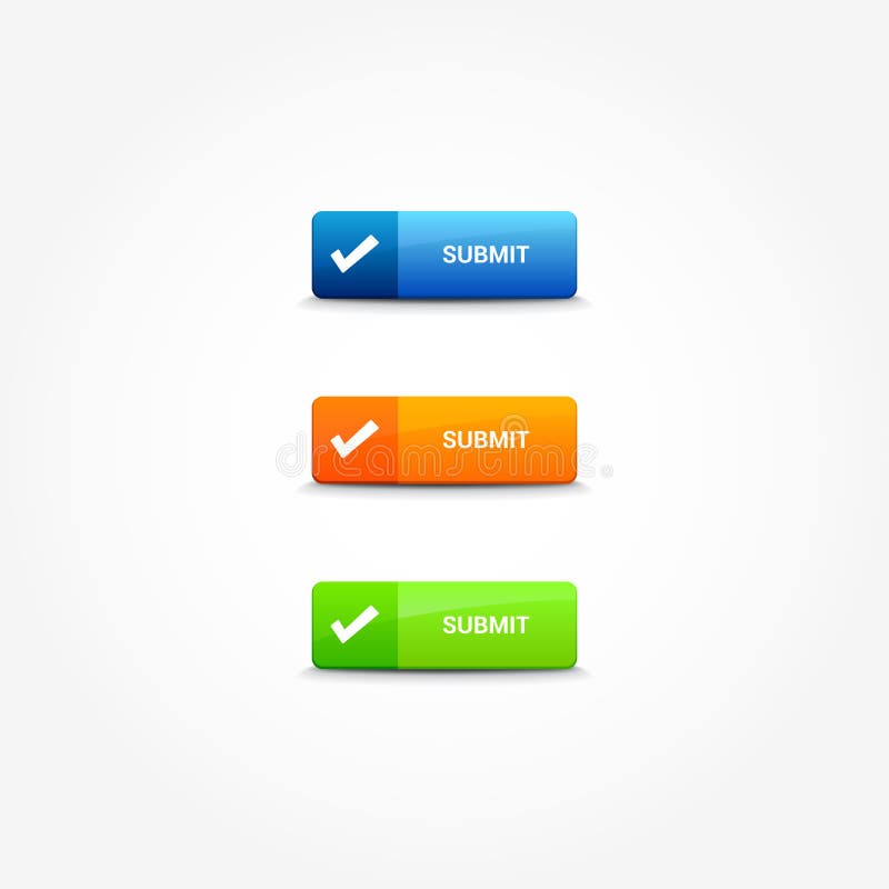 Set of Submission Buttons. Ok, Cancel, Submit, Delete, Add, Remo Stock ...