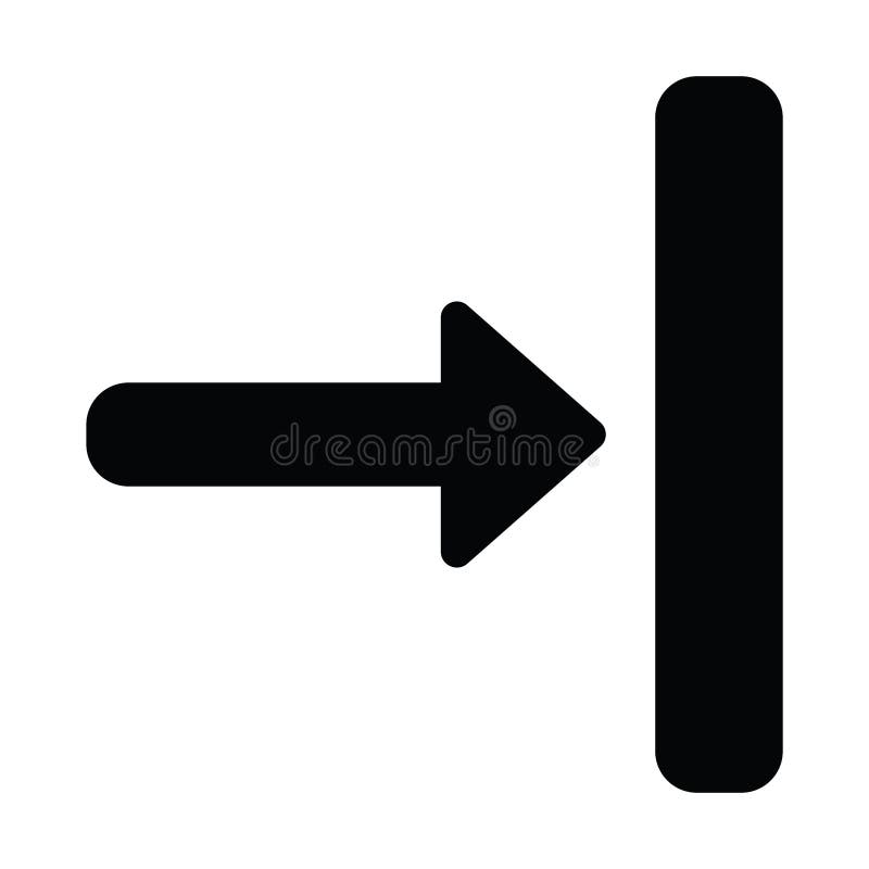 Right arrow sign icon stock vector. Illustration of next - 197652954