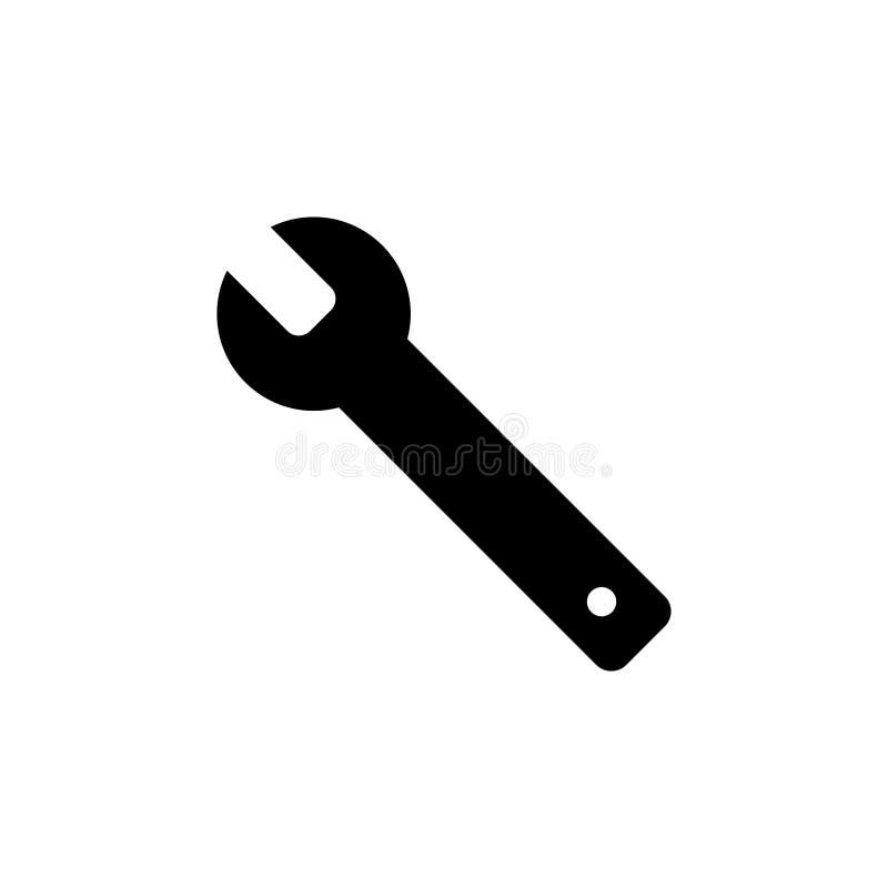 Setting tools icon vector stock vector. Illustration of industry ...