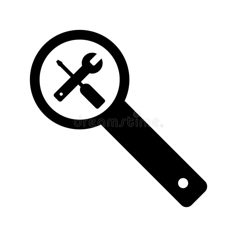 Setting tools icon vector stock vector. Illustration of concept - 197716380