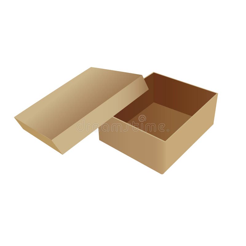 Carton Box Graphic stock illustration. Illustration of file - 197997142