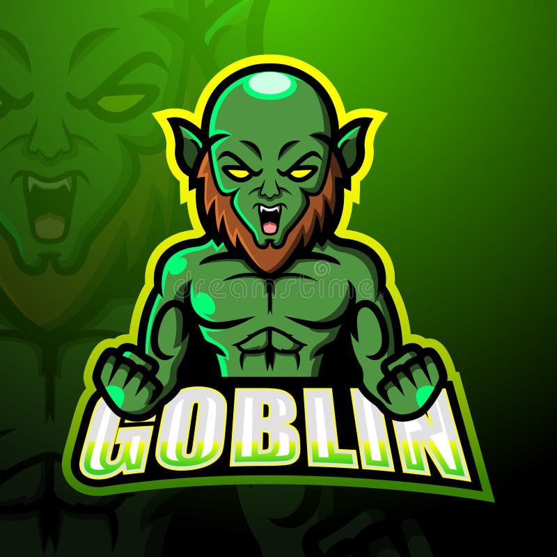 Goblin Mascot Logo Design Vector with Modern Illustration Concept Style ...