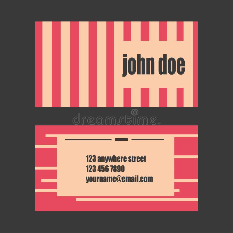 Rectangle Vintage Business Cards Stock Vector - Illustration of paper ...