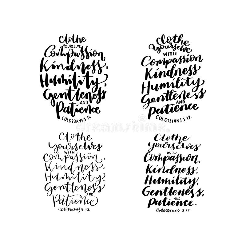 Compassion Calligraphy Stock Illustrations – 134 Compassion Calligraphy ...