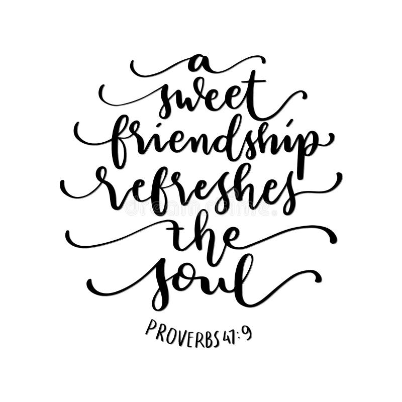 Printable Scripture Lettering on White Background Stock Vector ...