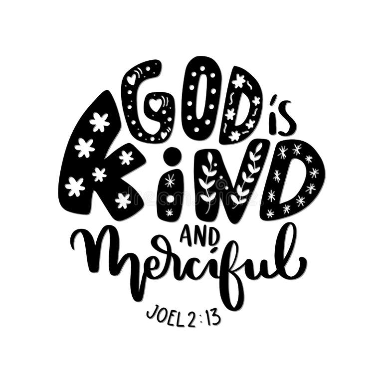 Printable Scripture Lettering on White Background Stock Vector ...