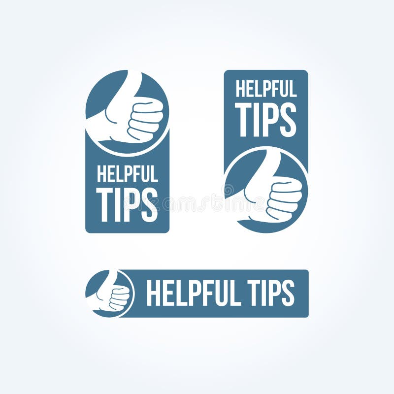 Tips Labels Stock Illustrations – 215 Tips Labels Stock Illustrations ...
