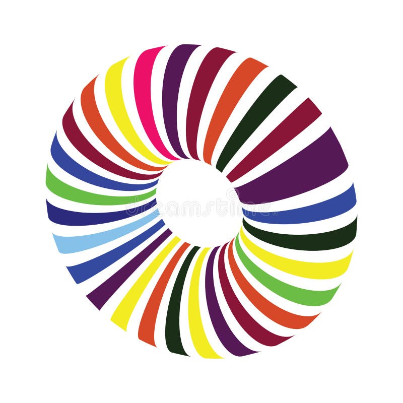 3D circle icon design with stock vector. Illustration of blue - 198771068