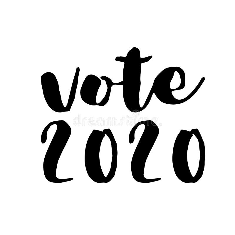 Vote Calligraphy Stock Illustrations – 500 Vote Calligraphy Stock ...