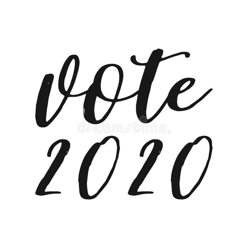 Vote Calligraphy Stock Illustrations – 634 Vote Calligraphy Stock ...