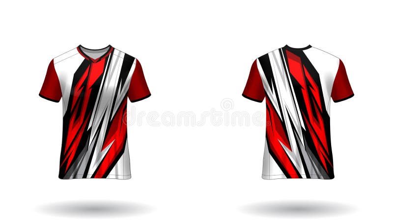 Sport Design Template Football Jersey Vector for Football Club. Uniform ...