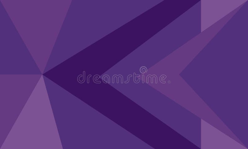 Vector Graphic Abstract Triangles in Purple Stock Vector - Illustration ...