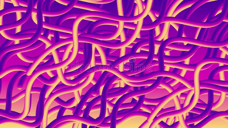 Abstract Irregular Curved Lines Background Stock Vector - Illustration ...