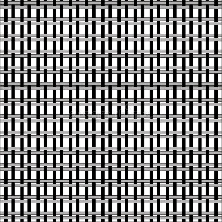 Basket Weave Seamless Pattern Vector or Knit Weaving Pattern Stock ...