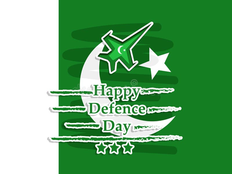 Pakistan Defence Day stock vector. Illustration of banner - 200081691