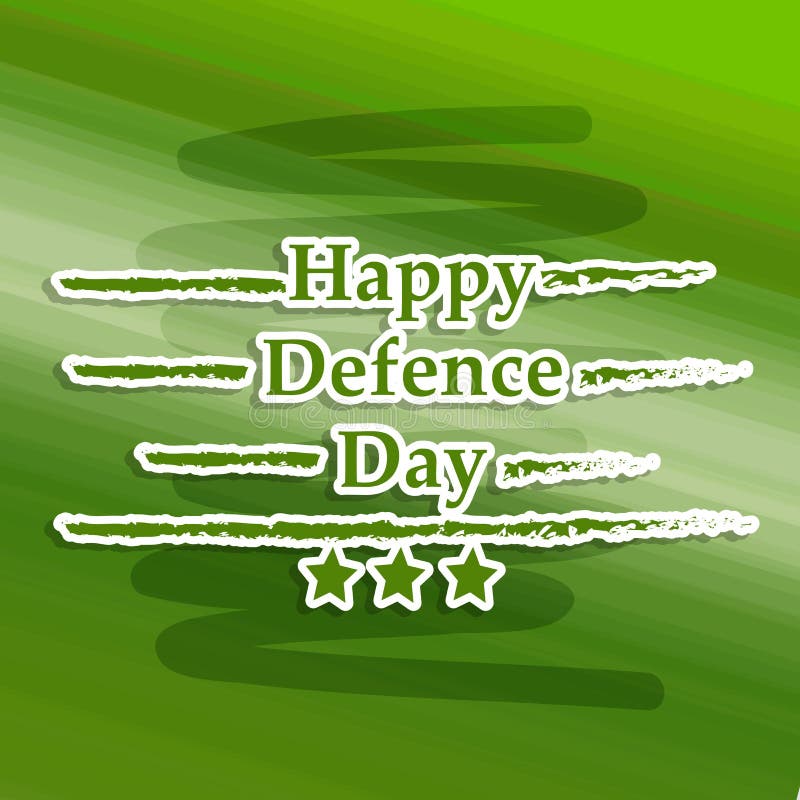 Pakistan Defence Day stock vector. Illustration of banner - 200081710