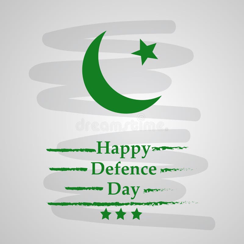 Pakistan Defence Day stock vector. Illustration of flags - 200081958