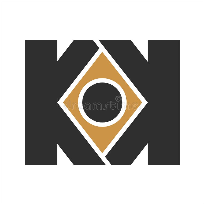 Initial Letter Ko Logo or Ok Logo Vector Design Template Stock Vector ...