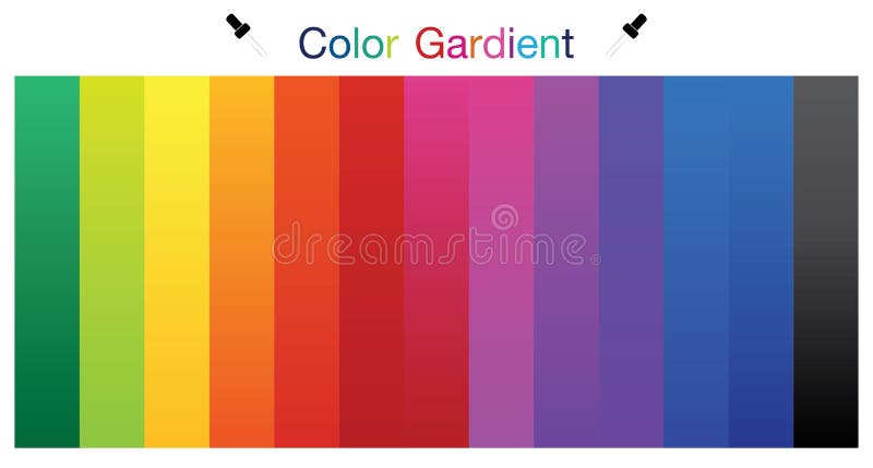 Complementary Colors are Opposite Each Other. Vector Graphic ...