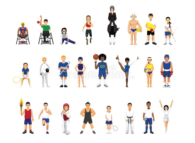 Goalball Player Stock Illustrations – 13 Goalball Player Stock ...