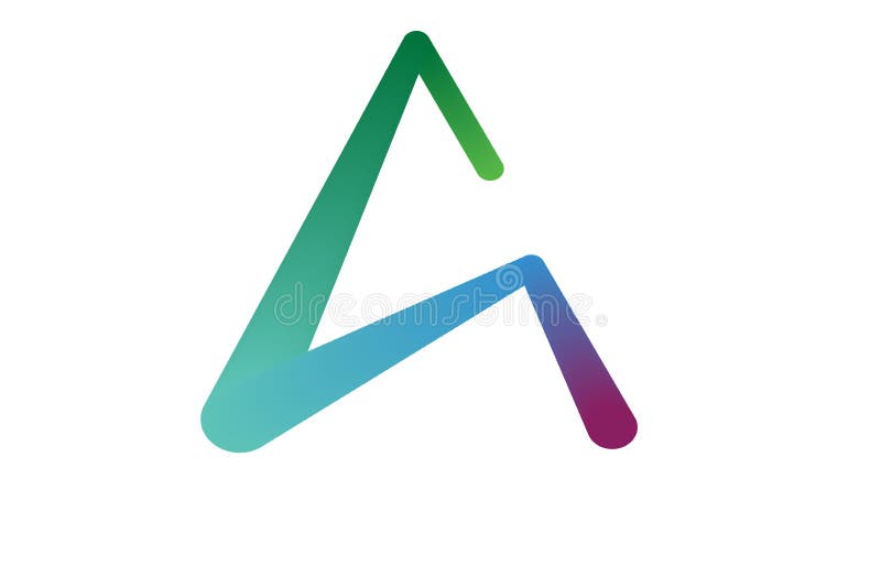 Logo a captel lateer stock illustration. Illustration of color - 201557183