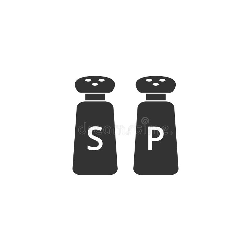 Vector Illustration of Salt and Paper Icon for Web Site and Mobile App ...