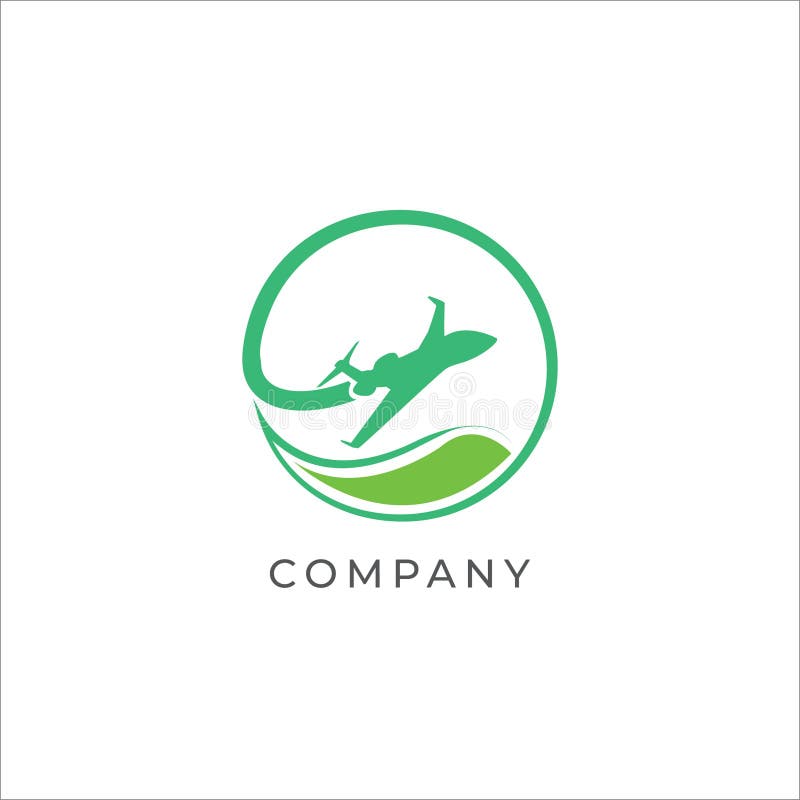 Fly Vector Logo. Airplane Vector Logo. Airplane Icon Stock Vector ...