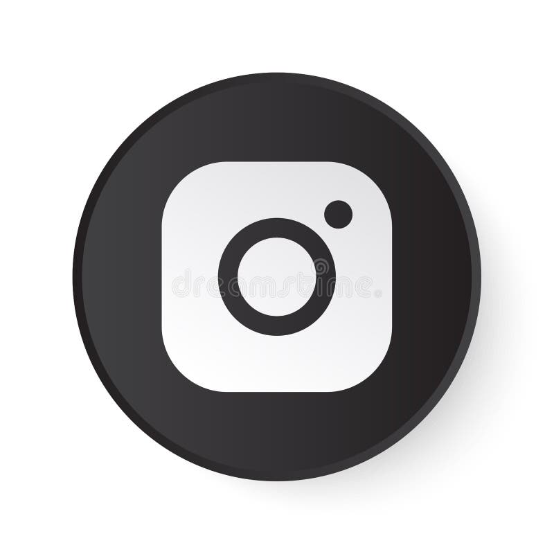 Round Instagram Button