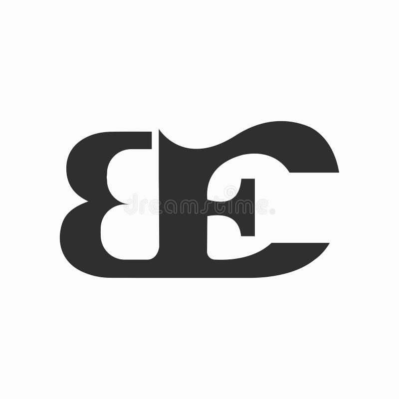 Initial Letter Eb Logo or Be Logo Vector Design Template Stock Vector ...
