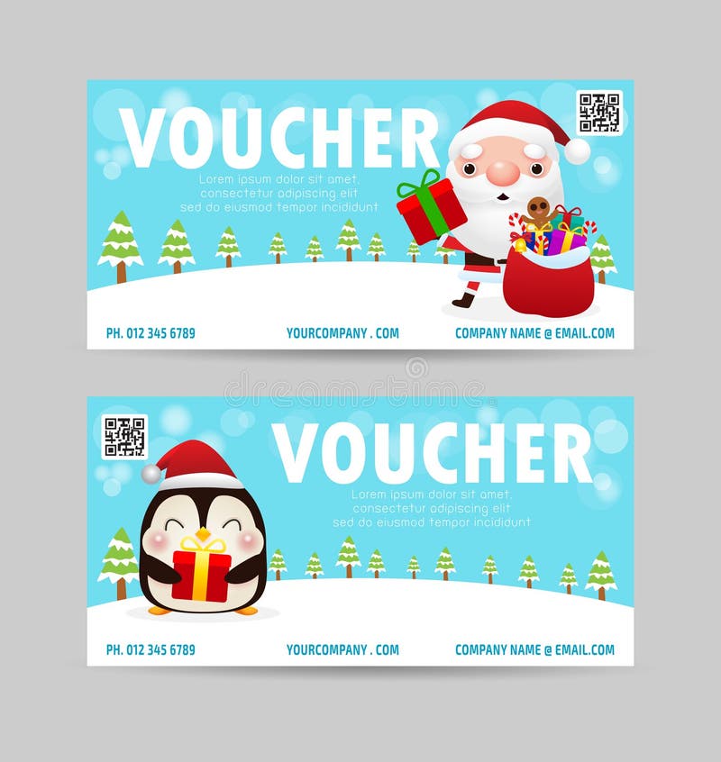 Gift Voucher Template and Modern Pattern. Voucher Template with Premium ...